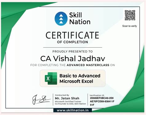 Ca Vishal Jadhav On Linkedin Advance Excel