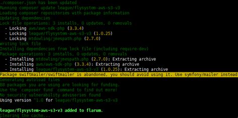 Aws S3 Error Undefined Constant Guzzleclientinterfaceversion In