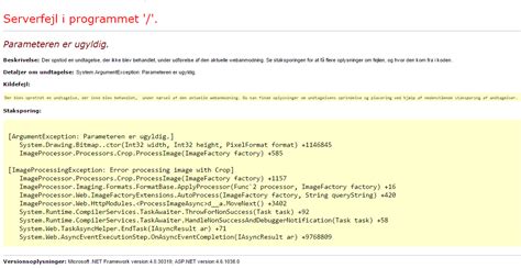parameter is not valid image cropper