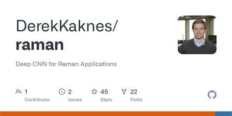 Github Derekkaknesraman Deep Cnn For Raman Applications