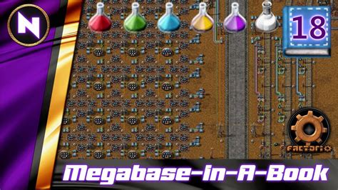 Redesigning Science Labs 18 Factorio Megabase In A Book Lets Play