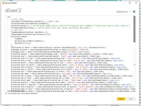 Powerbi Datová Dimenze Powerquery Lovely Data