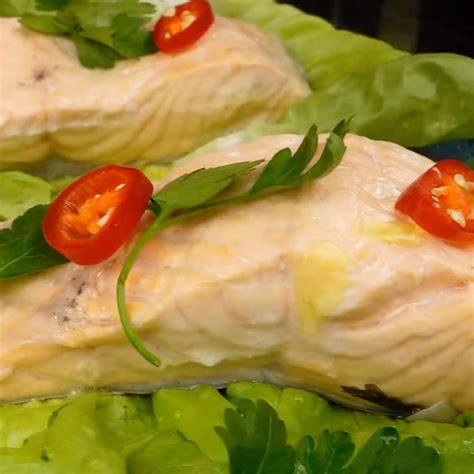 Poached Salmon In White Wine Recipe Helenas Recipes