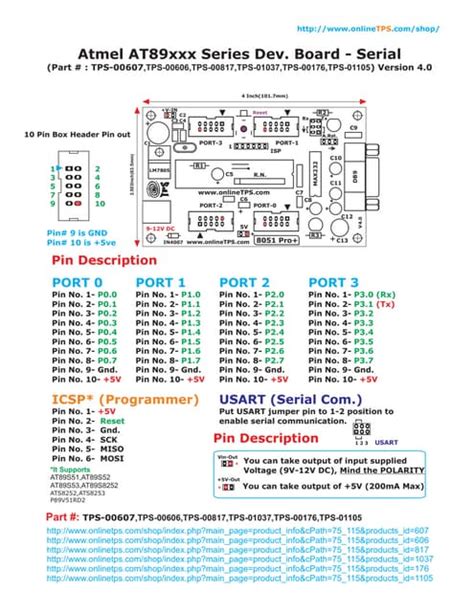 8051 40 Pin Development Board Mannual Pdf
