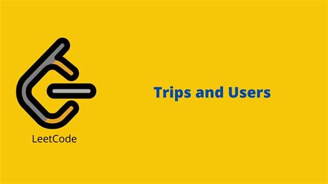 Leetcode Trips And Users Problem Solution