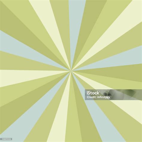 Swirled 방사형 스트라이프 디자인의 빈티지 컬러 팔레트와 햇살 배경 벡터 패턴입니다 빈티지 나 복고풍 나선형에 대한 스톡 벡터 아트 및 기타 이미지 Istock