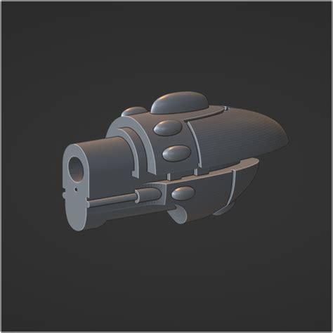 Free Stl File Customized Sonic Weapon Backend 🔫・3d Printer Design To Download・cults