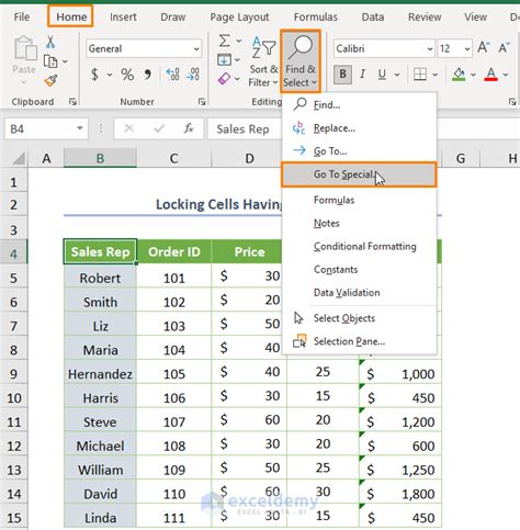 How To Lock Multiple Cells In Excel 6 Methods Exceldemy