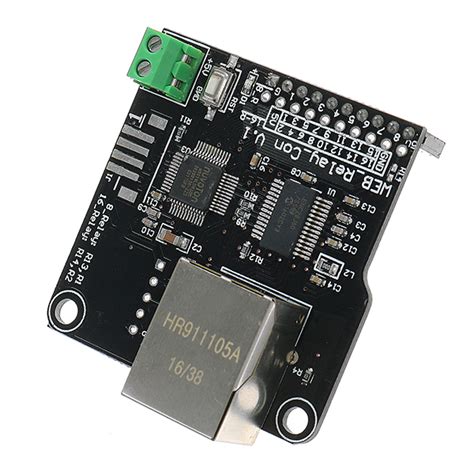 Ethernet Control Module With Chs Relay Board For Arduino Lan Wan Web Server Rj Android Ios