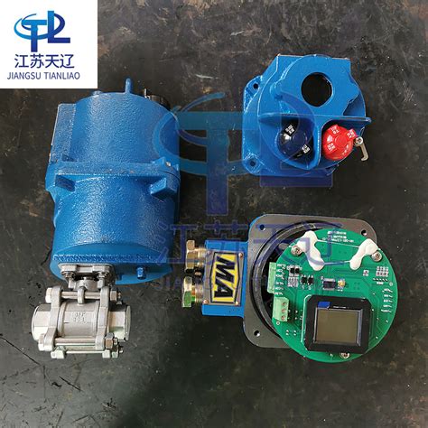 江苏天辽mkgq911f矿用一体式电动内螺纹球阀 煤安隔爆型 阀体不锈钢材质 开关型 调节型 Rs 485总线型矿用一体式电动内螺纹江苏天