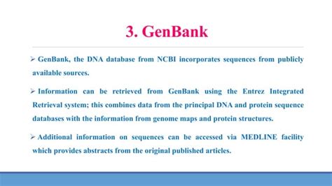 biological databases pptx databases computer software and applications