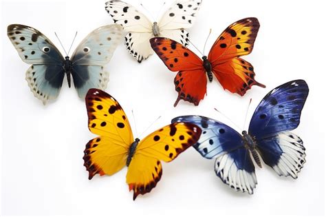 Premium Ai Image Flying Exotic Butterflies Collection