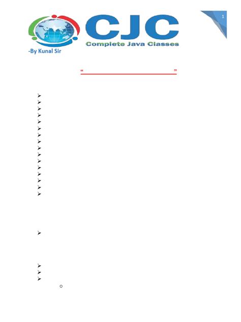 Java Fullstack Developmentcjcbykunalsir Pdf Computer Programming Computing