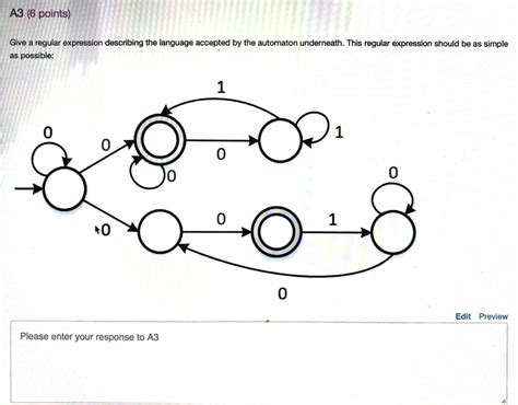 Solved A3 6 Points Give A Regular Expression Describing