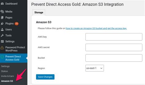 How To Create Amazon S3 Bucket And Get User Access Key Prevent Direct Access