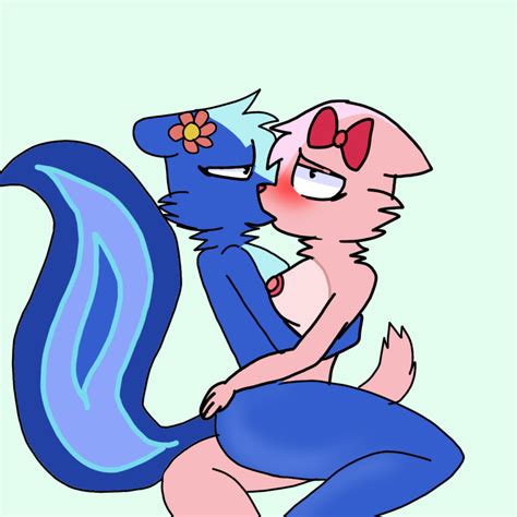 Rule 34 2girls Female Giggles Htf Happy Tree Friends Kissing
