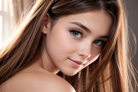 Красивая кареглазая девушка С кудрявыми волосами В красном платье На фоне леса · бесплатная