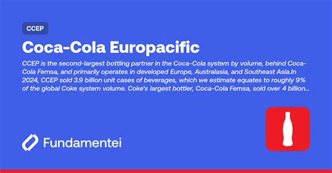 Ccep Coca Cola Europacific Fundamentei