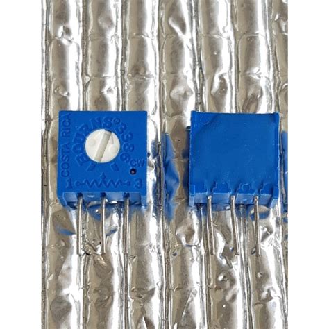 Bourns ของแท้ 3386w 100ohm 1k 10k ทรง ตั้ง Trimpot Trimmer Variable Resistor Vr ตัวต้านทานปรับ