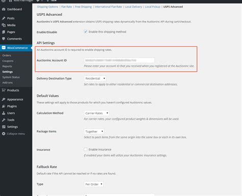USPS Advanced Functionality