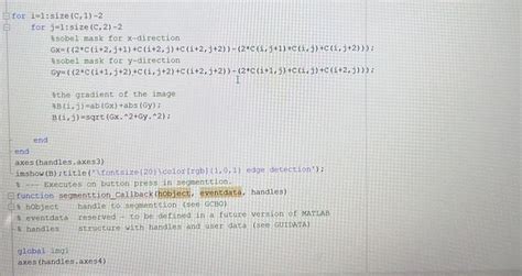 Solved Please Explain This Matlab Code