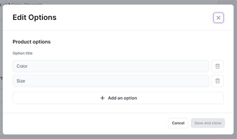 admin ui corrupted options in edit options and edit variants and add