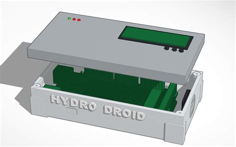 3d Design Arduino Mega Casing With Lcd Tinkercad