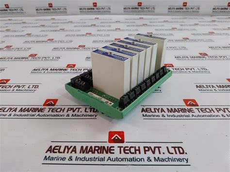 Dataforth Scmpb07 Um Analog Voltage Input Module With Back Panel