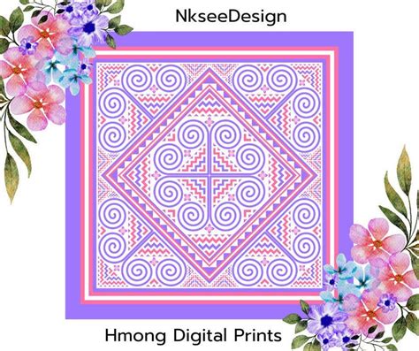 Hmong Design Hmong Pattern Design Hmong Product Hmong Ethnic Hmong