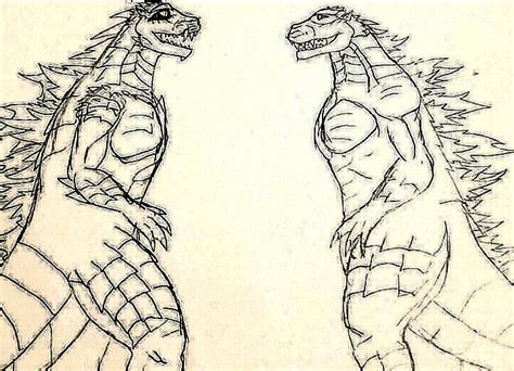 Minilla And Godzilla Jr By Starknightatreates On Deviantart