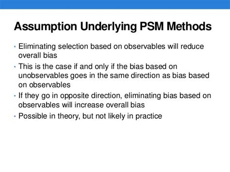 Propensity Score Matching Methods