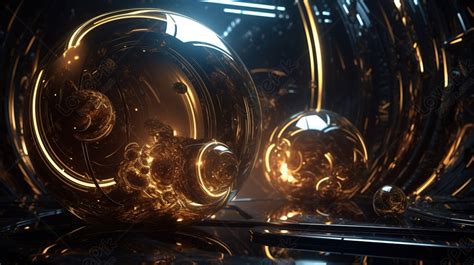 매혹적인 추상 공상 과학 세계의 3d 렌더링 배경 현대 기술 배경 컴퓨터 기술 배경 디지털 기술 배경 이미지 Hd 현대 기술 컴퓨터 기술 디지털 기술 배경 사진