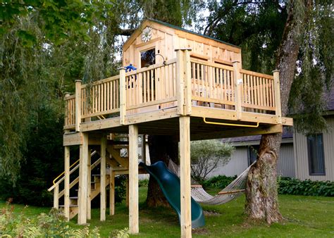 Platform Tree House Design Tree House Platforms Tree Deck Builders