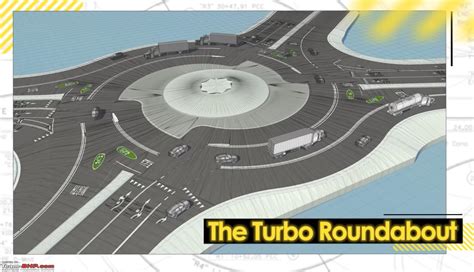 Usa California Gets Its First Turbo Roundabout Designed For Safety Rather Than Speed Team Bhp