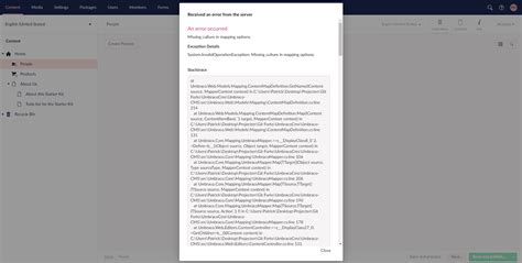 Missing Culture In Mapping Options Error · Issue 9826 · Umbracoumbraco Cms · Github