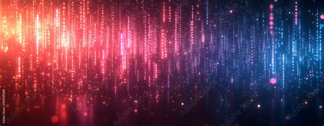 “digital Background With A Binary Code Motif Featuring Futuristic