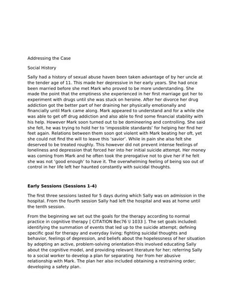 Case Vignette Assignment