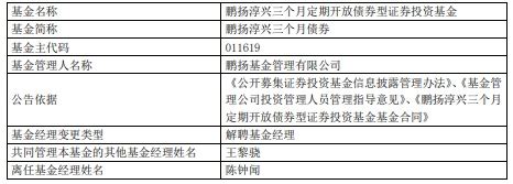 陈钟闻离任鹏扬淳兴三个月债券 荆楚网 湖北日报网