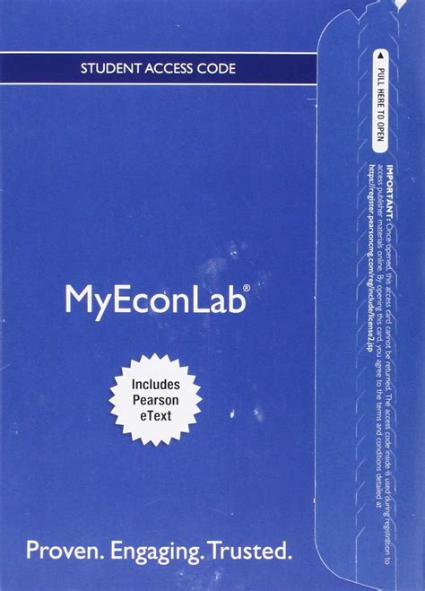 MyLab Economics With Pearson EText Access Card For Microeconomics Theory And Applications