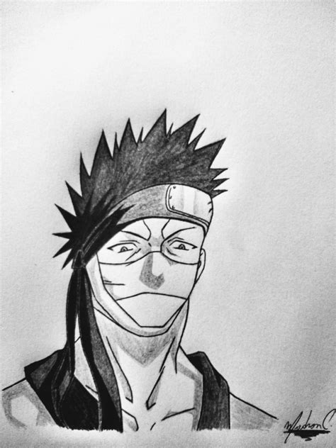 Naruto Zabuza Drawing