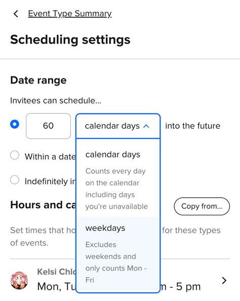 Setting Availability Limits Community Setting Availability Limits Community