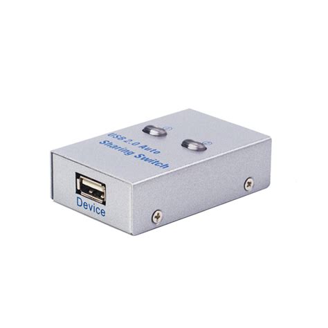 Usb 스위치 프린터 공유기 2 포트 Usb20 허브 2 대 컴퓨터 공유 2 인 1 아웃 Usb 분배기 컴퓨터 주변 장치