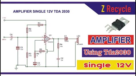 Rangkaian Power Ic Tda 2030 Amplifier