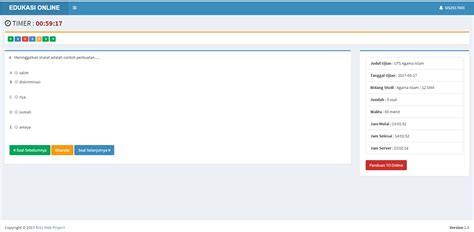 Membuat Aplikasi Ujian Online Dengan Codeigniter Dan Mysql Ri32 Weblog