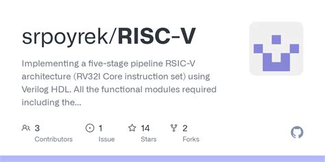 Risc Vreferencesriscv Cardpdf At Master · Srpoyrekrisc V · Github