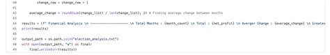 GitHub BrianMcLane PyBank PyPoll Project Creating A Python Script For Analyzing The Financial
