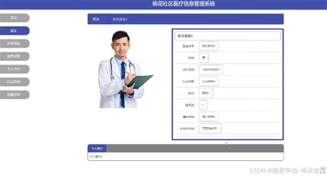 Nodejs毕设桃花社区医疗信息管理系统程序论文 Csdn博客