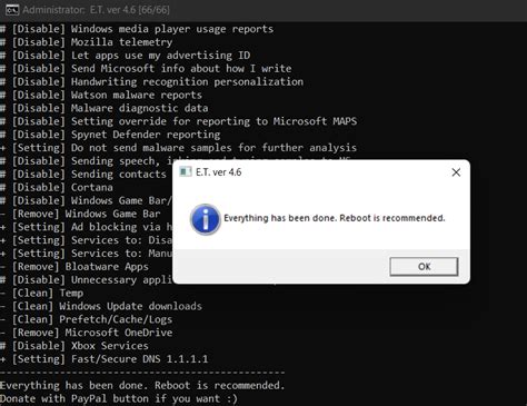Github Krasoofet All In One Et Is A Batchpowershell Script To Improve Performance Debloat