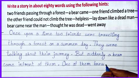 Story Writing For Class Format And Examples Teachoo Atelier Yuwaciaojp