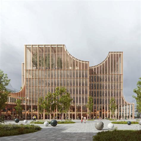 Cobe Reveals Design For Gothenburg University Library Informed By Books